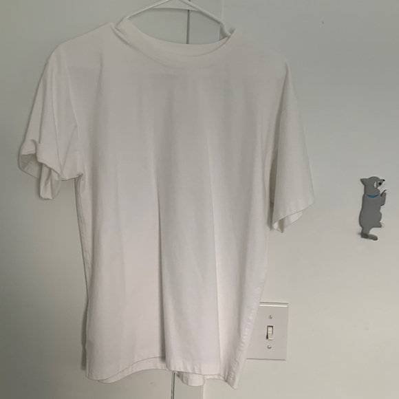 COS | Tops | Off White Basic T Shirt | Poshmark